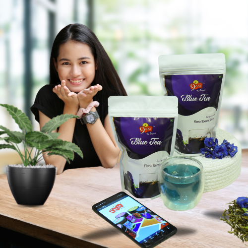 BLUE TEA – 9am Tea