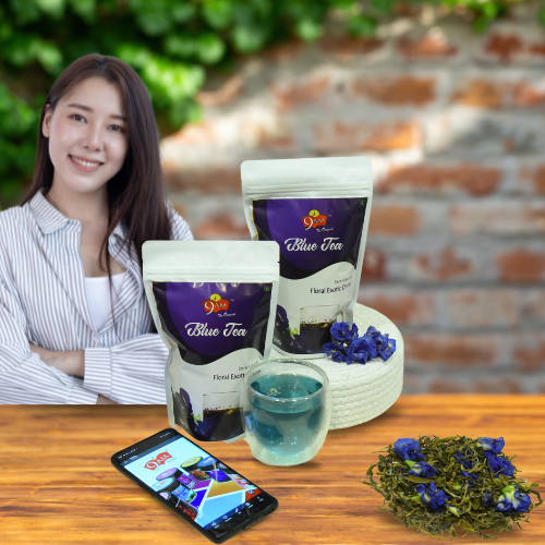 BLUE TEA – 9am Tea